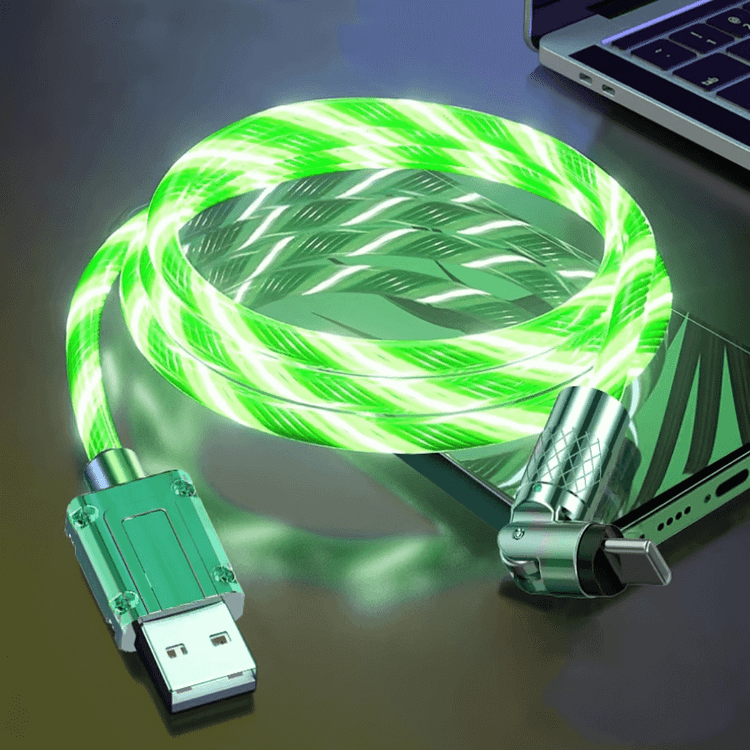 🪫Limited time 55% discount 📲Rotating glow data cable