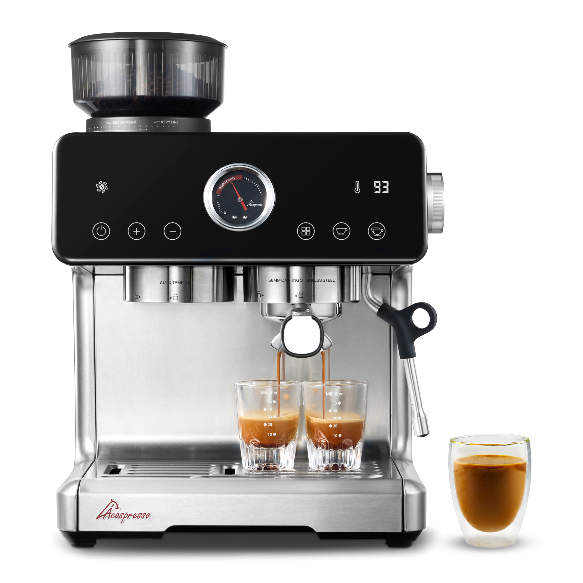 AC-21SS Auto Distribute & Tamp Espresso Machine