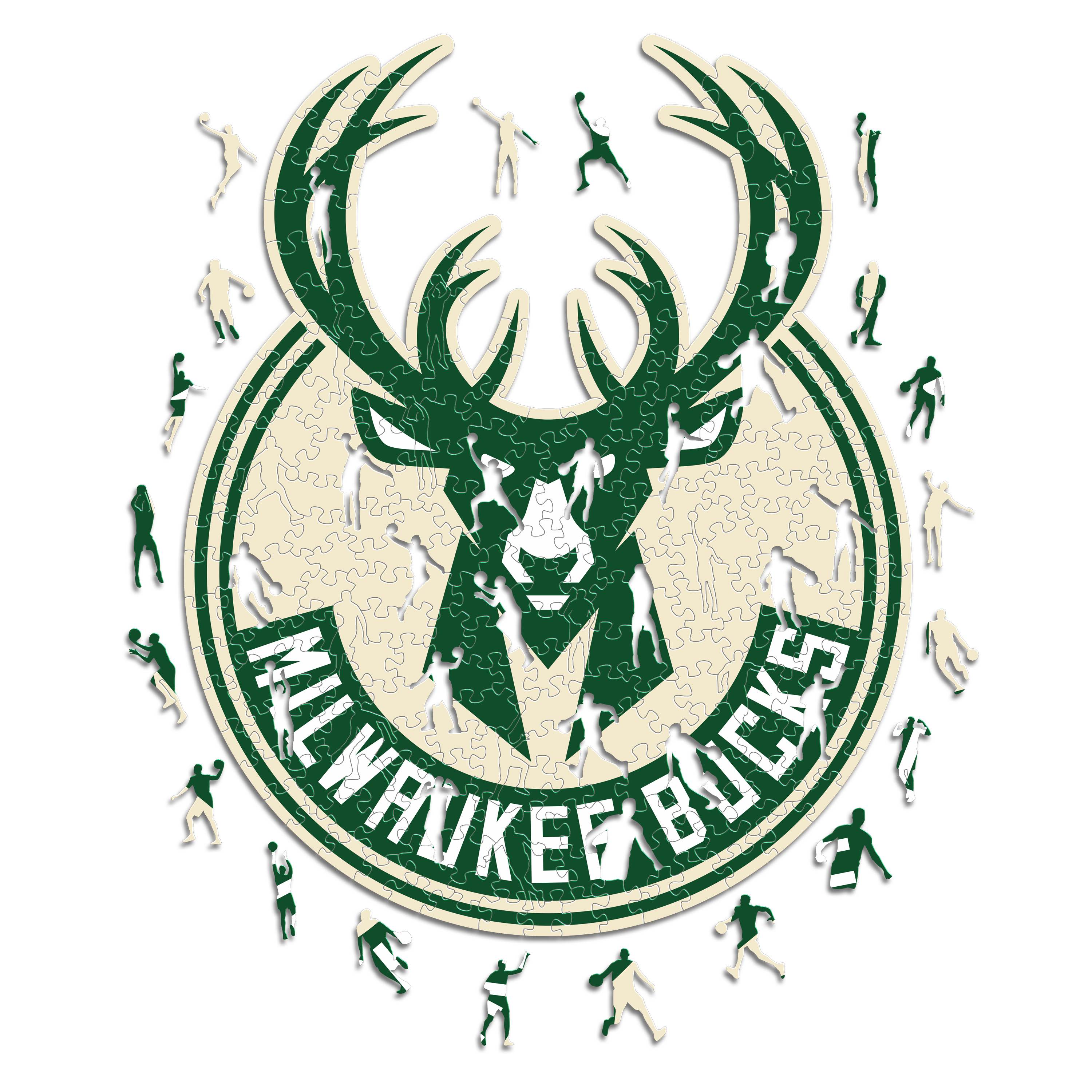 Milwaukee Bucks Wooden Puzzle 150/270/500 Piece