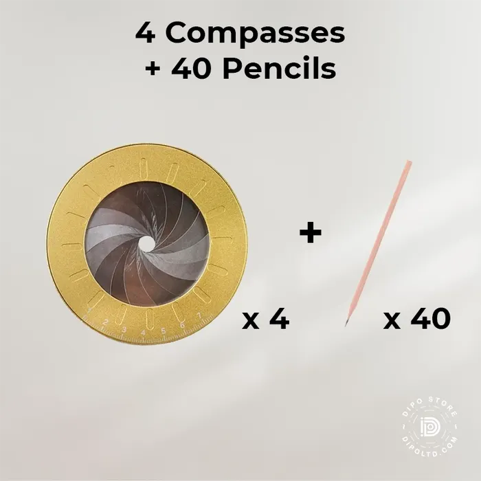 Measuring Round Compass Stretch Ruler buy 2 free shipping