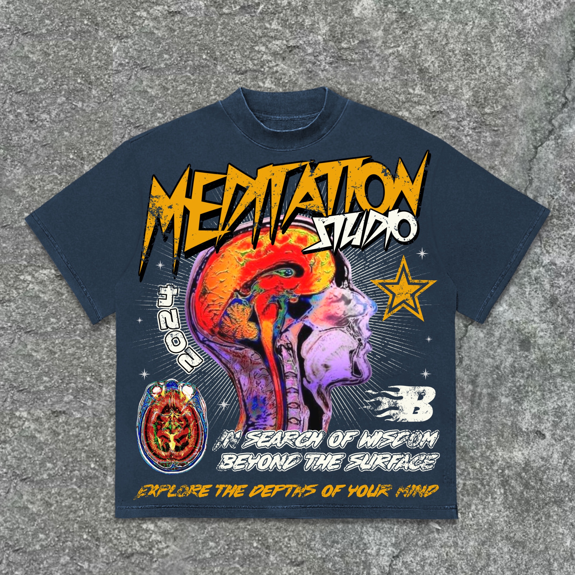 SOPULA - Trend Vintage Graphic Print Streetwear