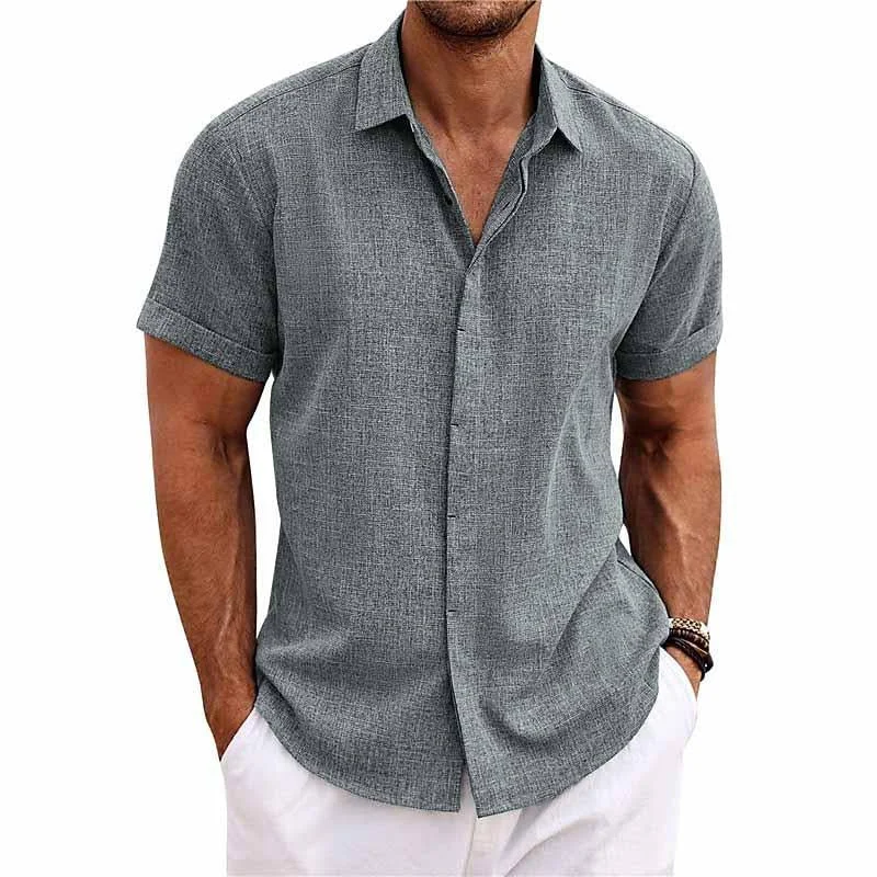 Men's Premium Cotton Linen Shirt