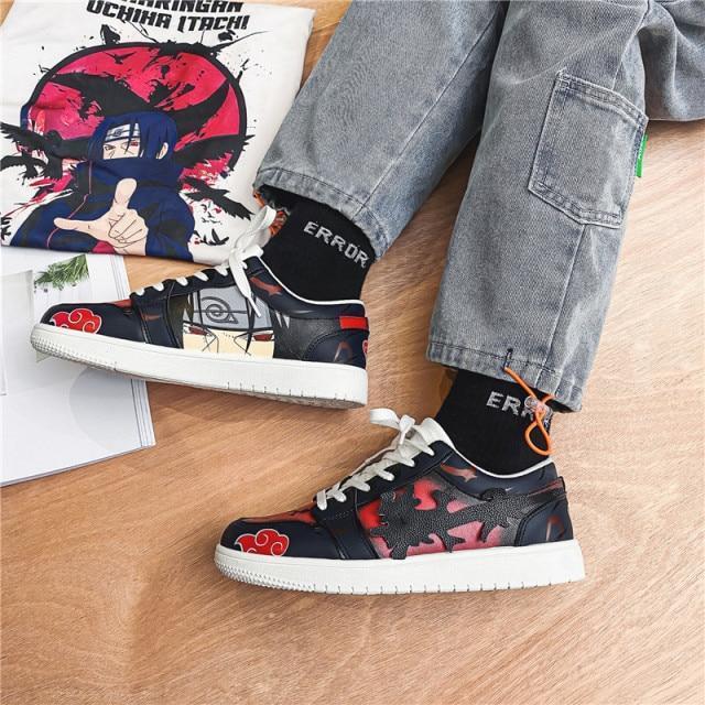 Itachi Akatsuki Low Top Sneakers
