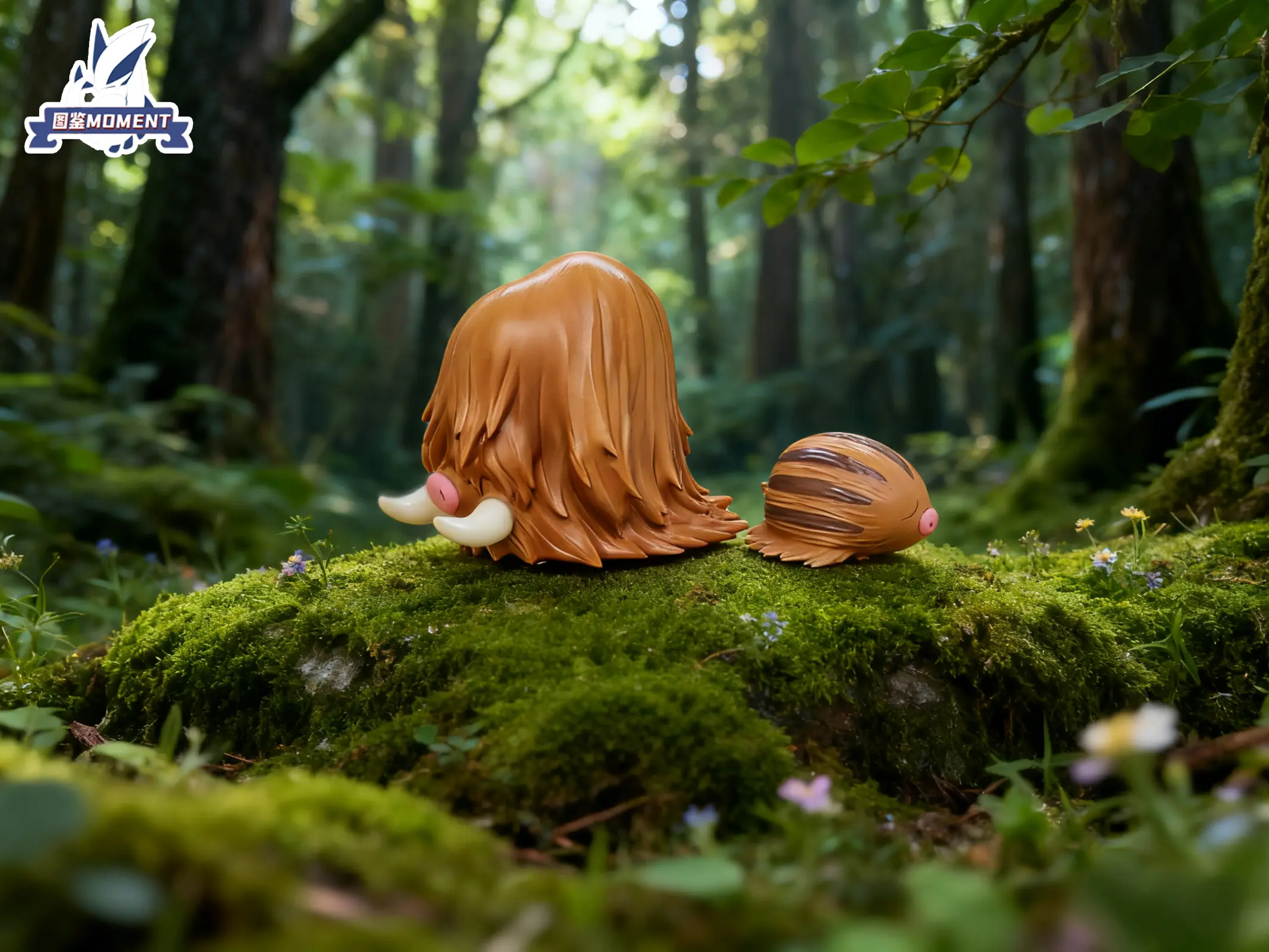 1/20 Scale World Zukan Evolution of Piloswine Set - Pokemon Resin ...