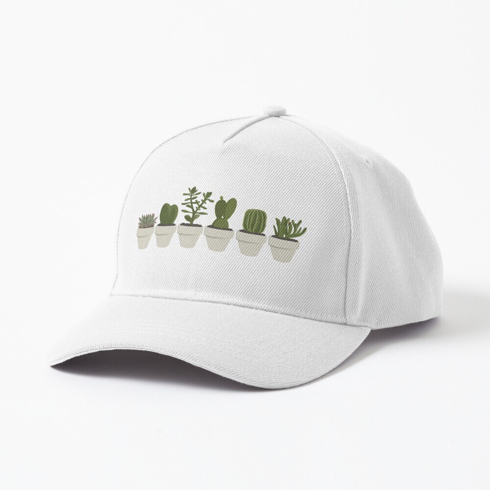 Cacti & Succulent Cap Designed and sold by?Vicky Halsall fashion ...