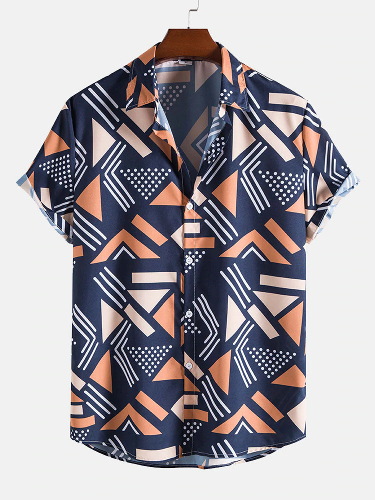 GEOMETRIC PRINTED SHIRTS