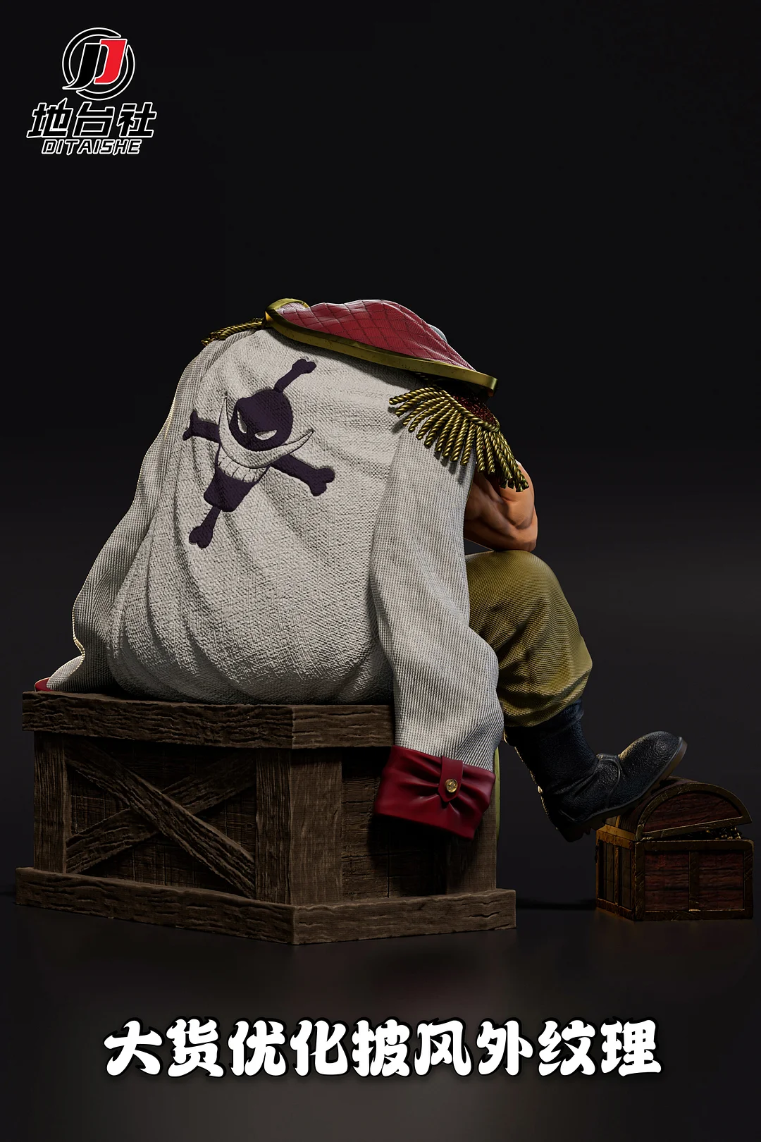 Big & Small Scale Whitebeard Edward Newgate - ONE PIECE Resin Statue ...