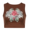 VINTAGE ROSE TANK TOP