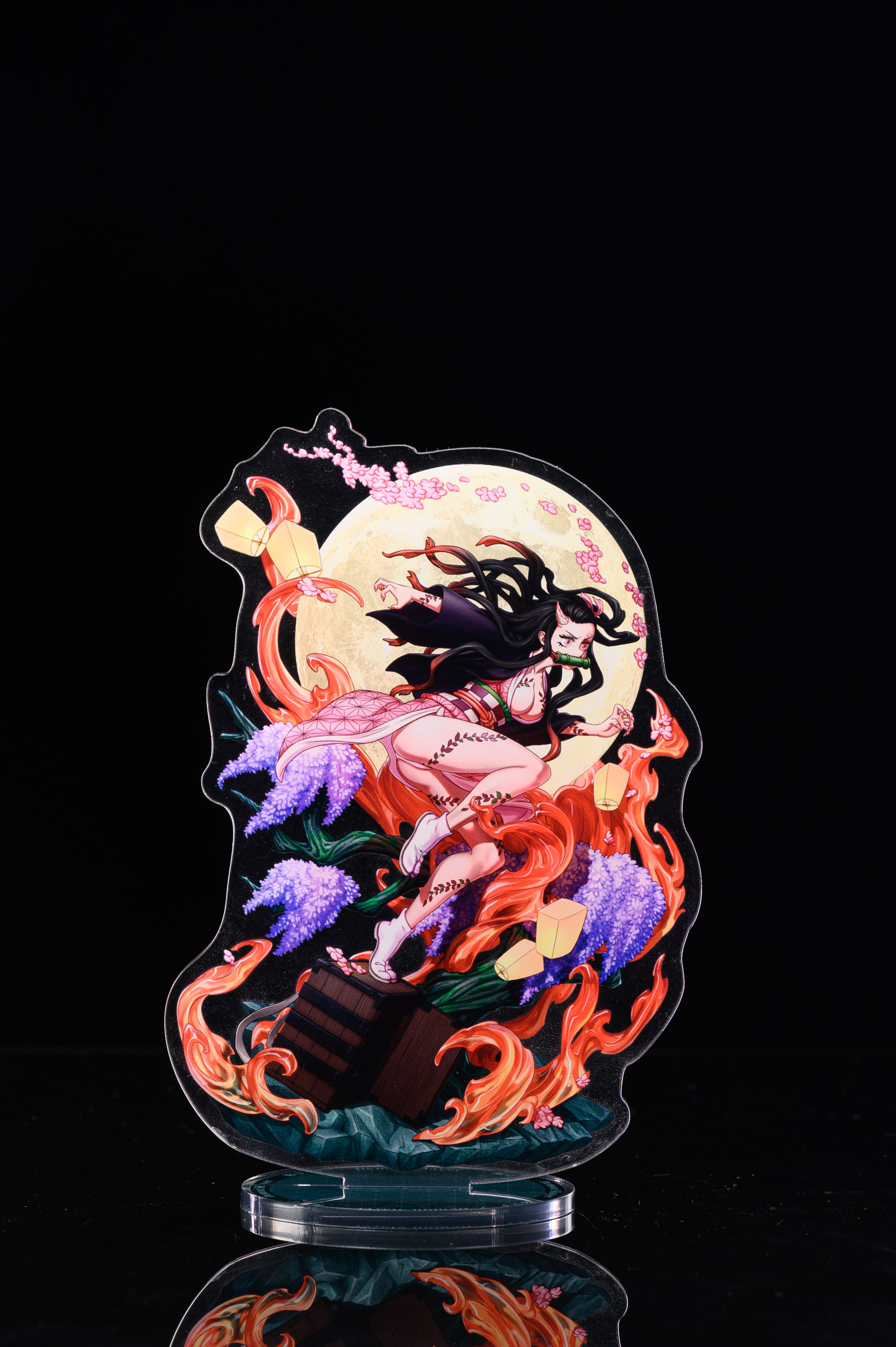 Kamado Nezuko Acrylic Stand Display - Free Shipping - Demon Slayer ...