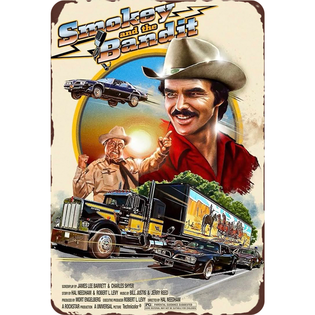 Smokey and the Bandit - Metal Tin Signs(8*12Inch/12*16Inch)