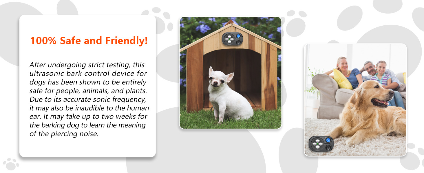 2025 Automatic Ultrasonic Dog Training Device – Anti-Barking with Long ...