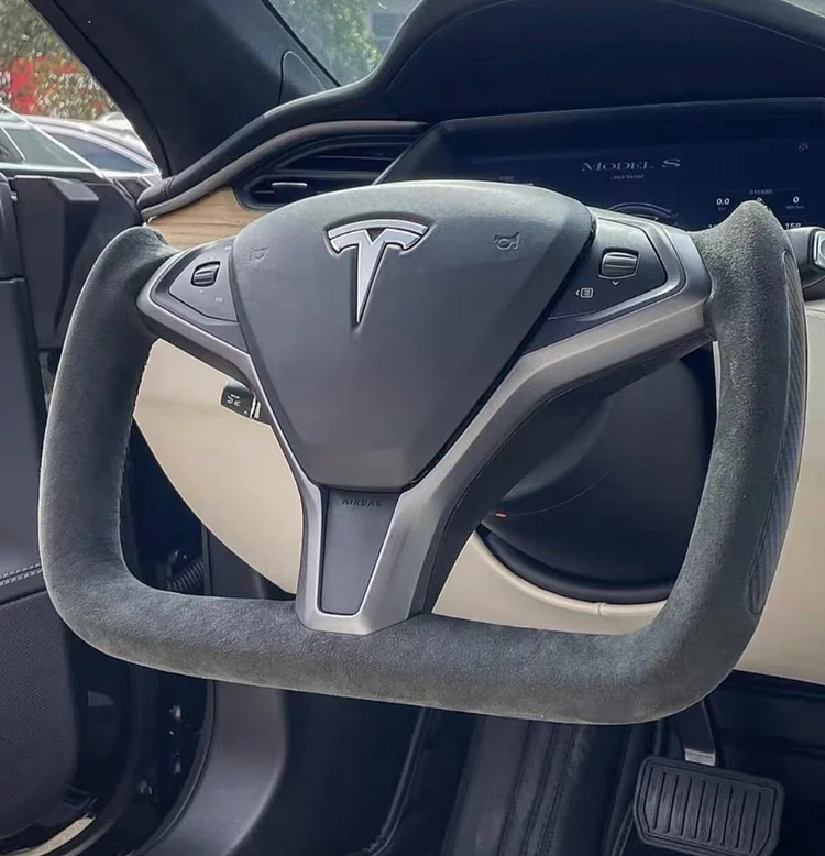 Tesla Model S/X Custom Yoke Style Steering Wheel | TESLASY