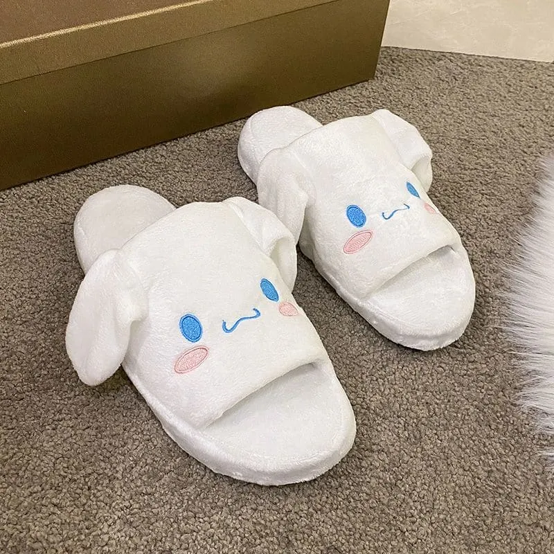 Kawaii Cute Animal Fleece Slippers Kimi