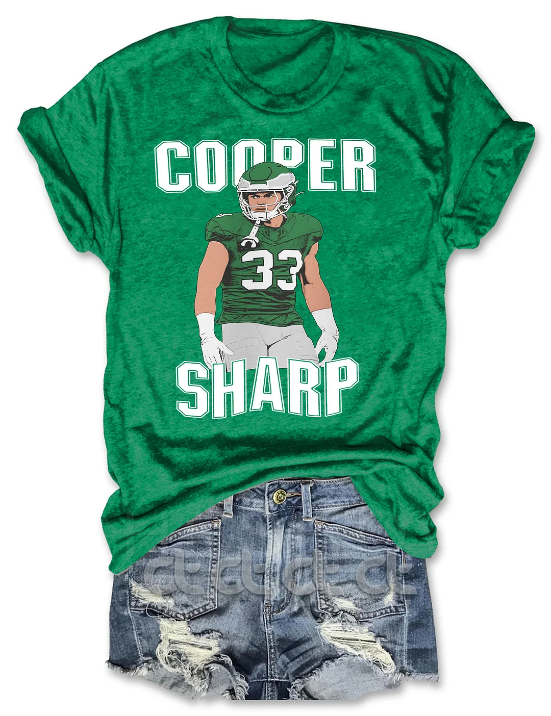Philadelphia Eagles Cooper Sharp 33 T-Shirt