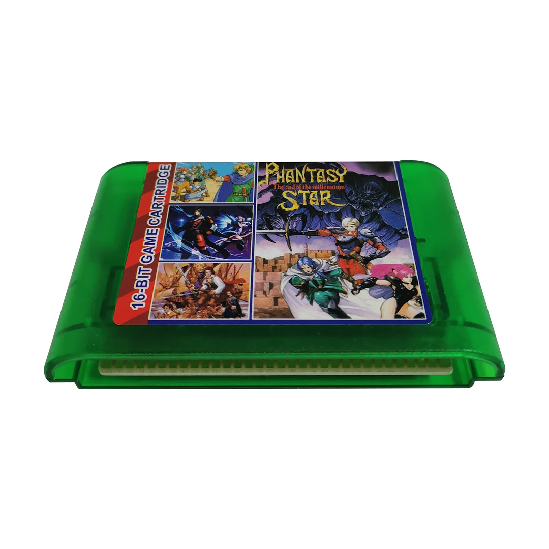 16 Bit Game Cartridge - 200 IN 1 Classic Collection Genesis/MEGA DRIVE ...