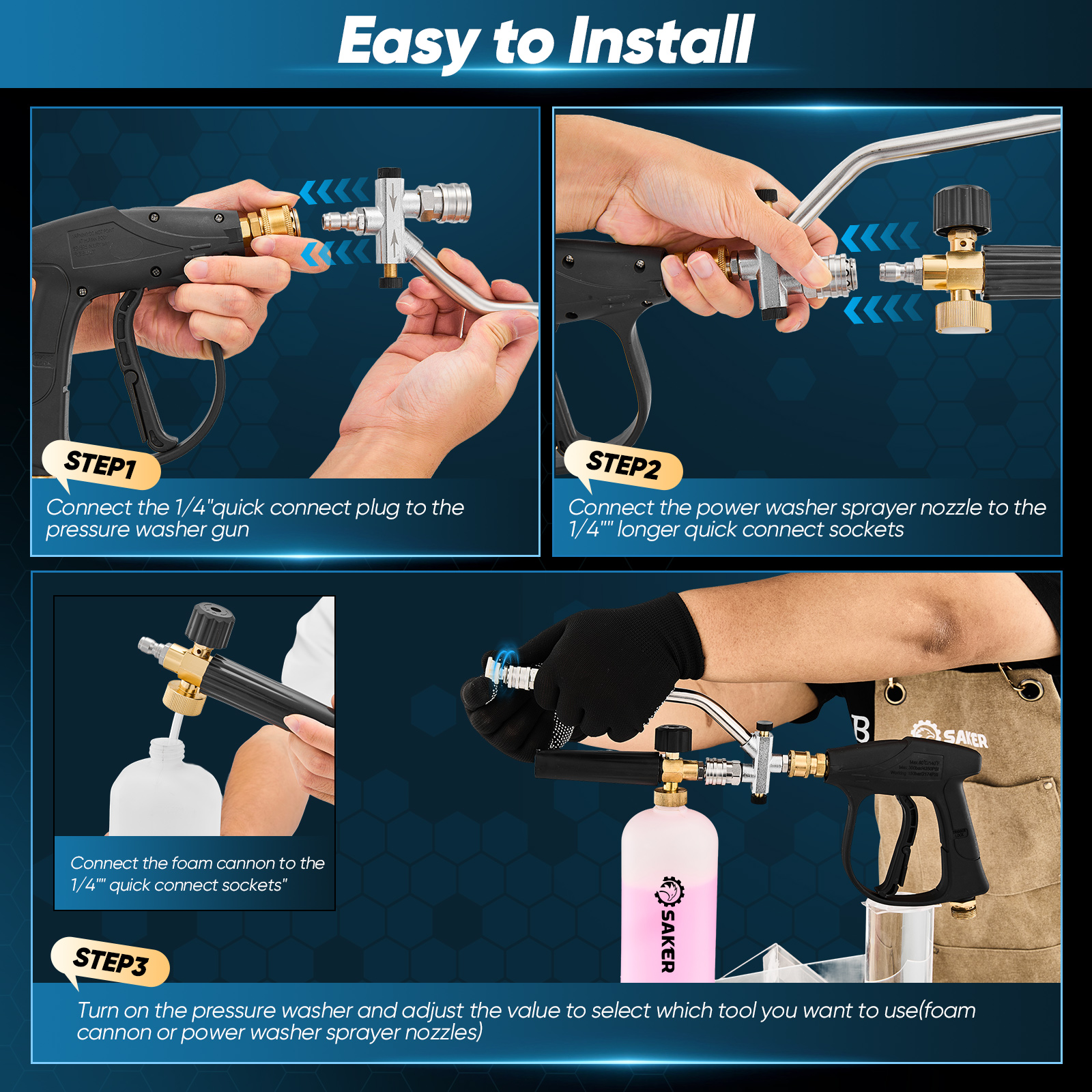 Saker Dual-Purpose Switch Spray Gun