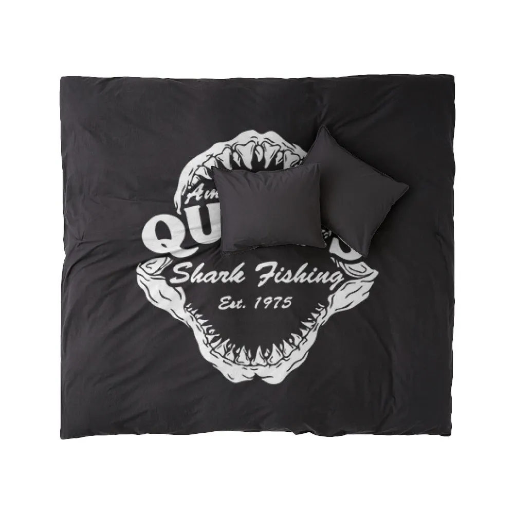 Professional Shark Hunter Quint, Jaws Duvet Cover Set