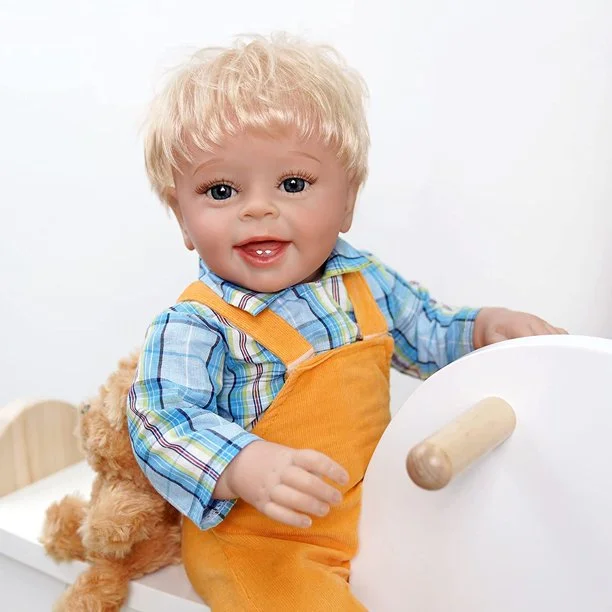 18" Realistic Newborn Baby Dolls Boy Real Life Baby