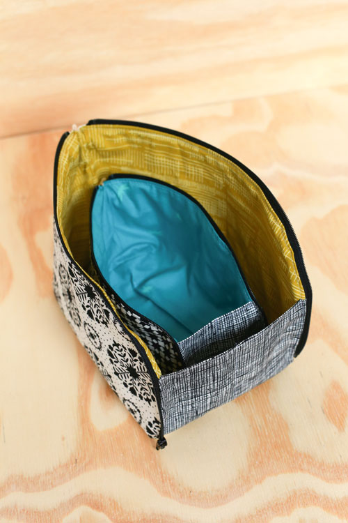 Open-out Box Pouch Sewing Template - With Instructions