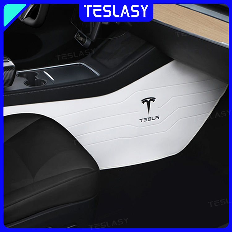 TESLASY Model 3/Y/Model 3 Highland Center Console Nappa Leather Side ...