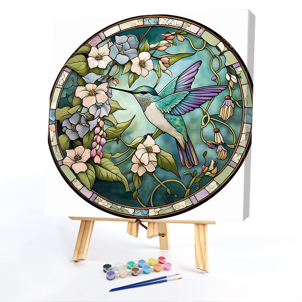 Hummingbird(20*20CM)-Painting By Numbers