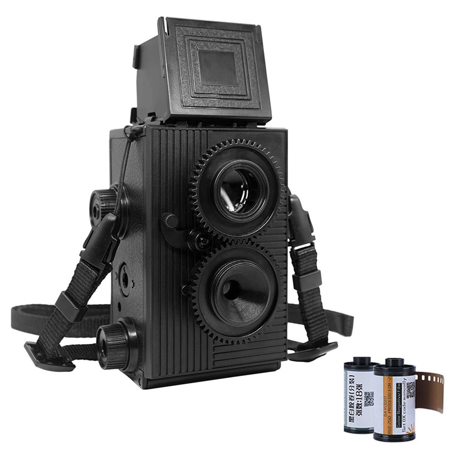 DIY Film Camera TLR Kit, Retro Twin-Lens Film Camera, Compatible With ...
