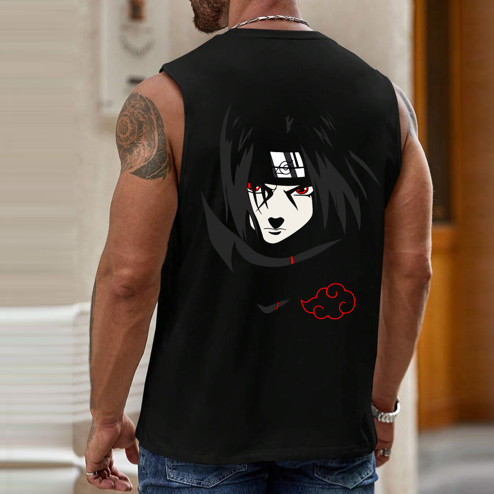 Oversize Naruto Tank Top