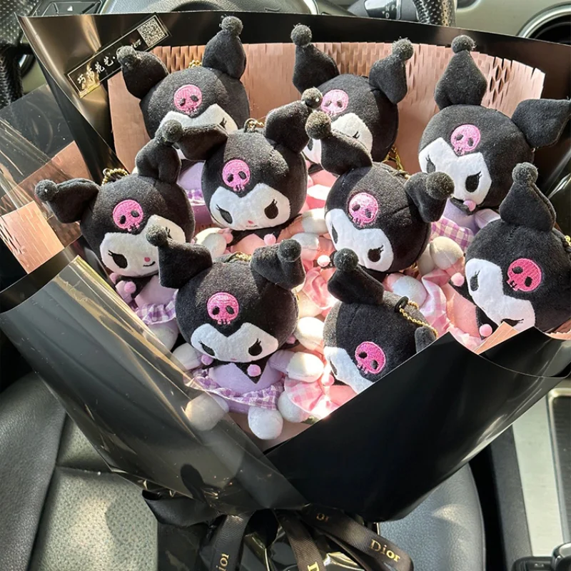 Kawaii Cartoon Kuro Doll Bouquet