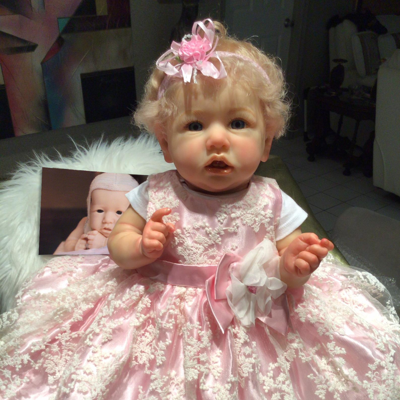 20'' Gorgeous Khloe Verisimilitude Reborn Baby Doll-Best Christmas Gift