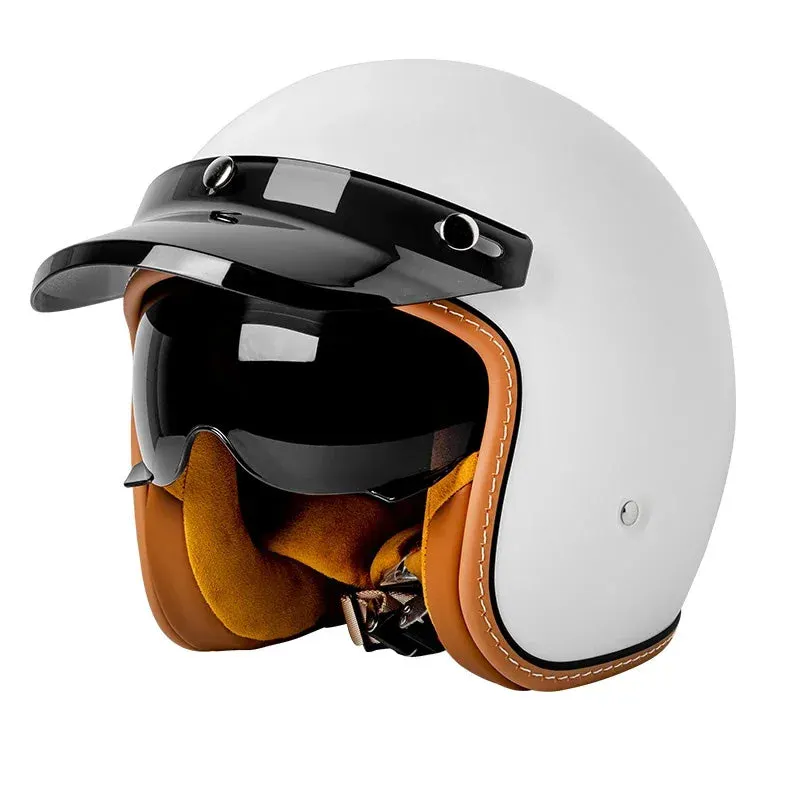 Timeless Motorcycle Helmet - DOT and ECE Approved