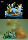 Mudkip & First Generation Squirtle – Pokemon Resin Statue – DM Studios ...