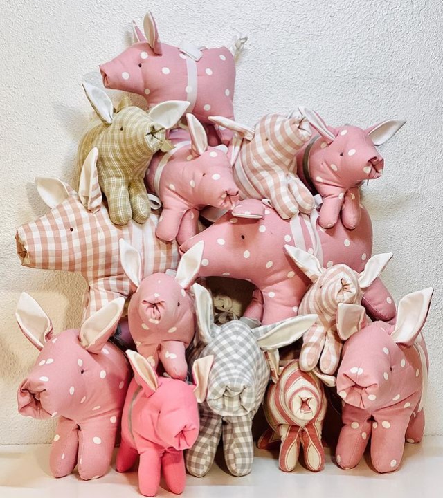 Diy Lucky Piggy Toy Templates-With Instructions