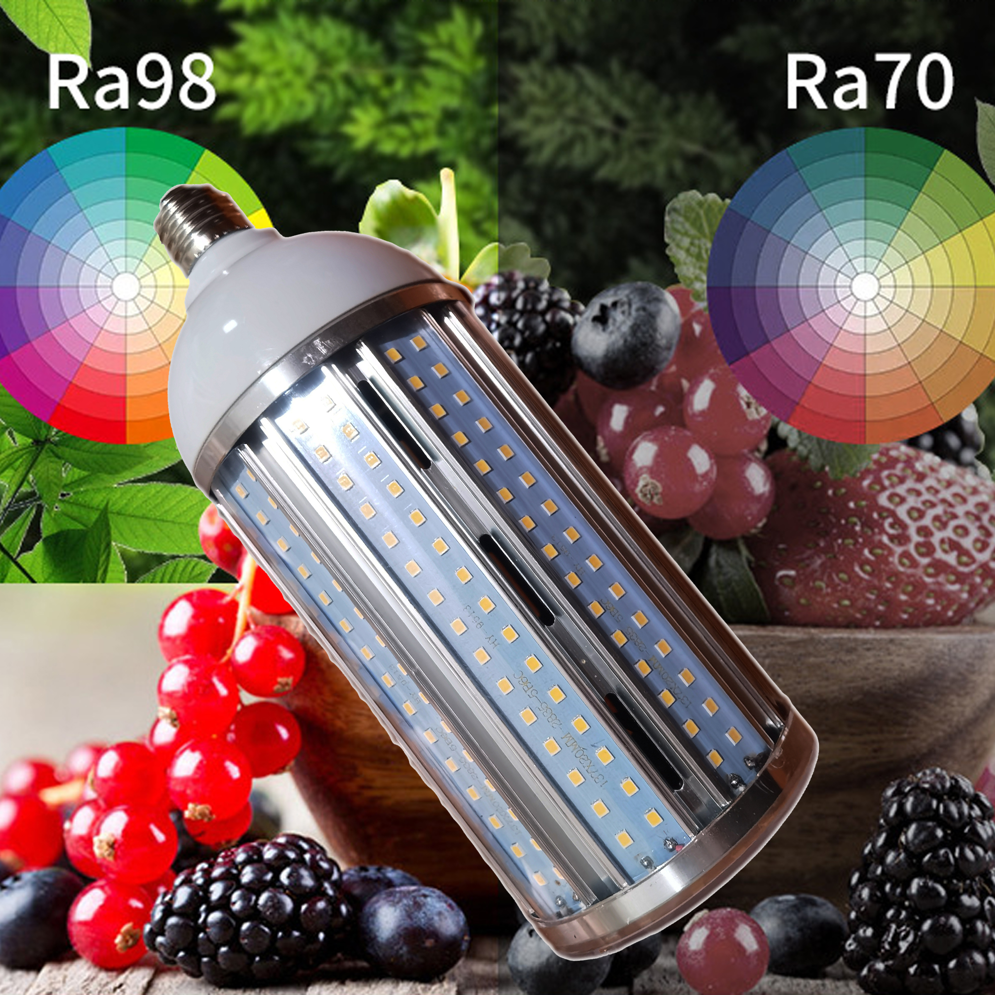 DIY LED U-Home High CRI Ra 95+ E27 45W LED Bulbs Corn Light 5000lm ...