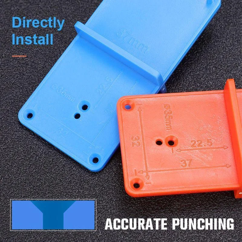 Precise Hinge Jig Drilling Guide(2PCS)