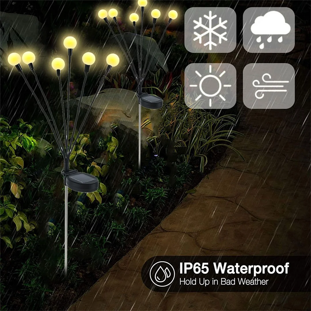 IP65 Waterproof Solar Powered Firefly Light
