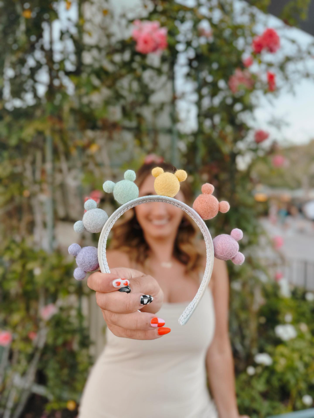 Colorful Pastel Mouse Crown