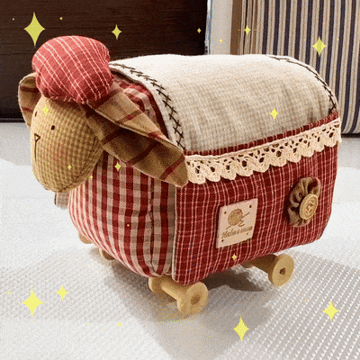 Adorable Sheep Pincushion Sewing Templates + Instructions