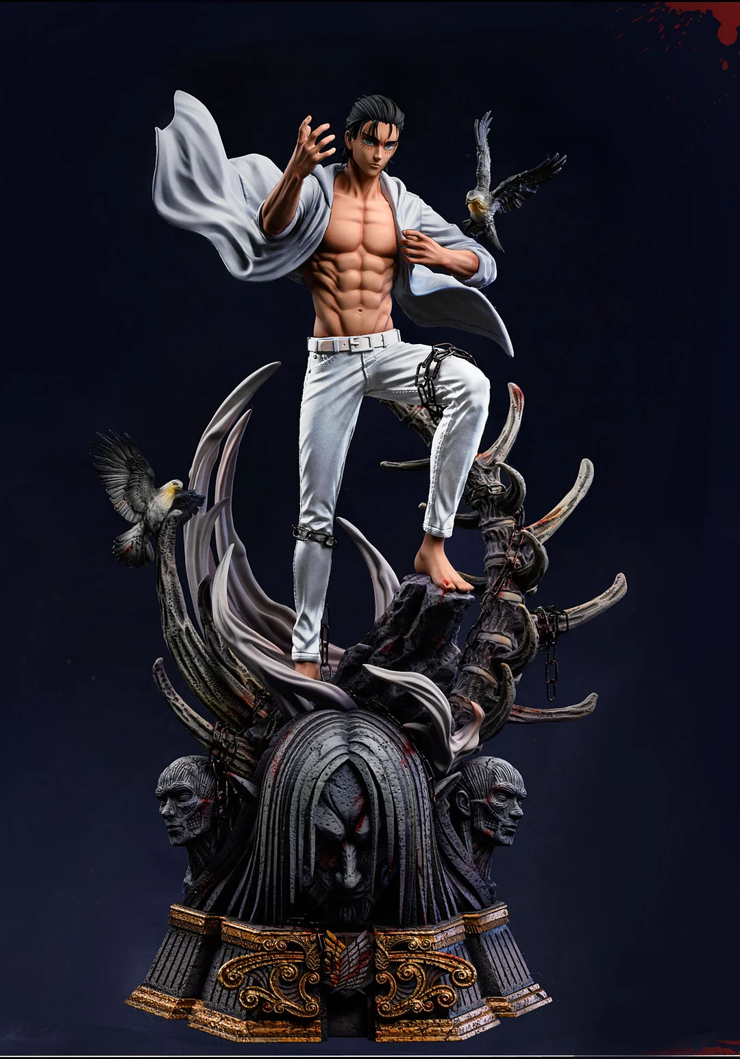 1/6 Scale 19 Year Old Eren Yeager using Rumbling - Attack On Titan ...