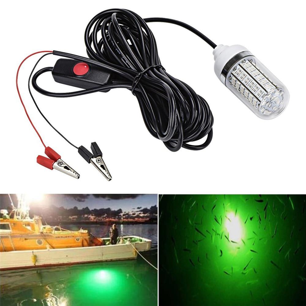 12V Fishing Light 108pcs 2835 LED Underwater Fishing Light IP68 Lures ...