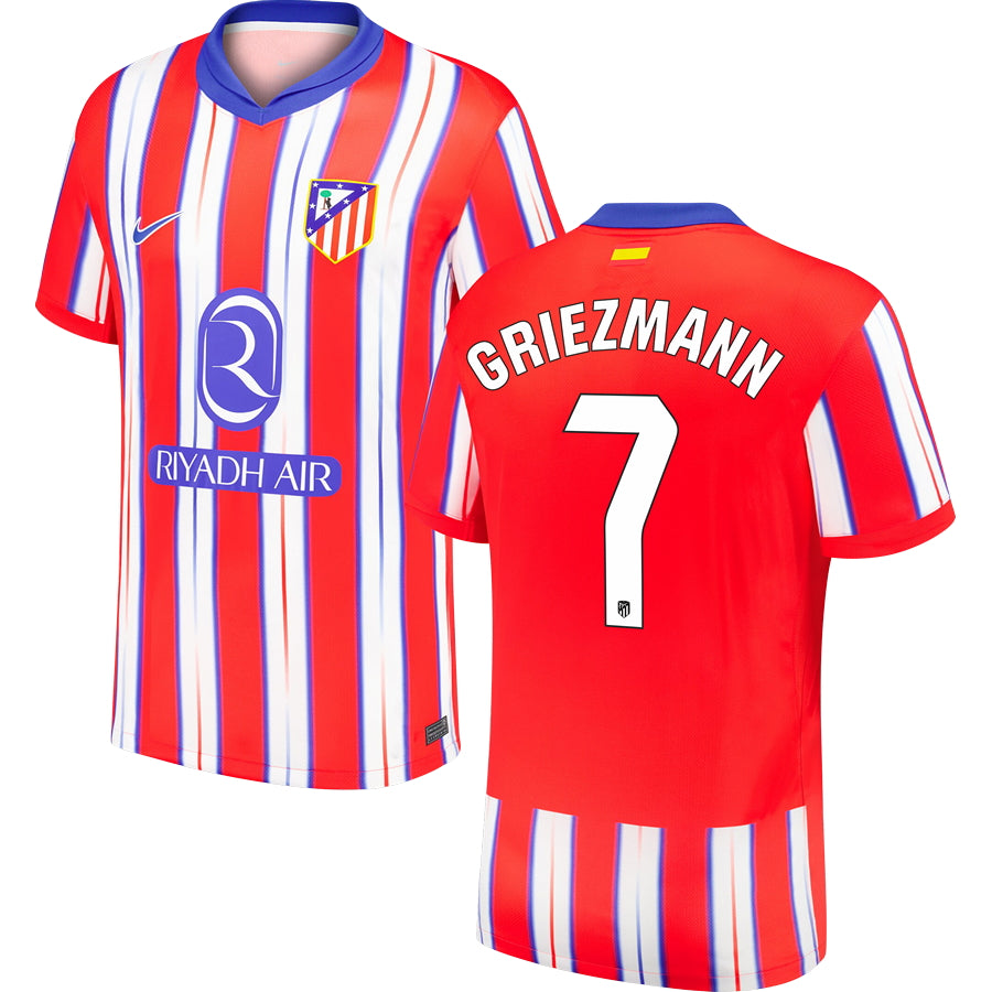 Maillot Atlético Madrid Antoine Griezmann 7 Domicile 2024-2025