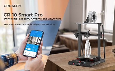CR-10 Smart Pro: An Intelligent 3D Printer For All Experience Levels