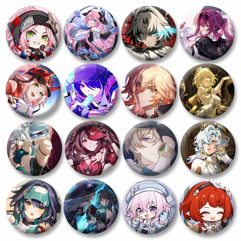 Honkai Star Rail Dan Heng Sparkle Rappa Boothill Badge