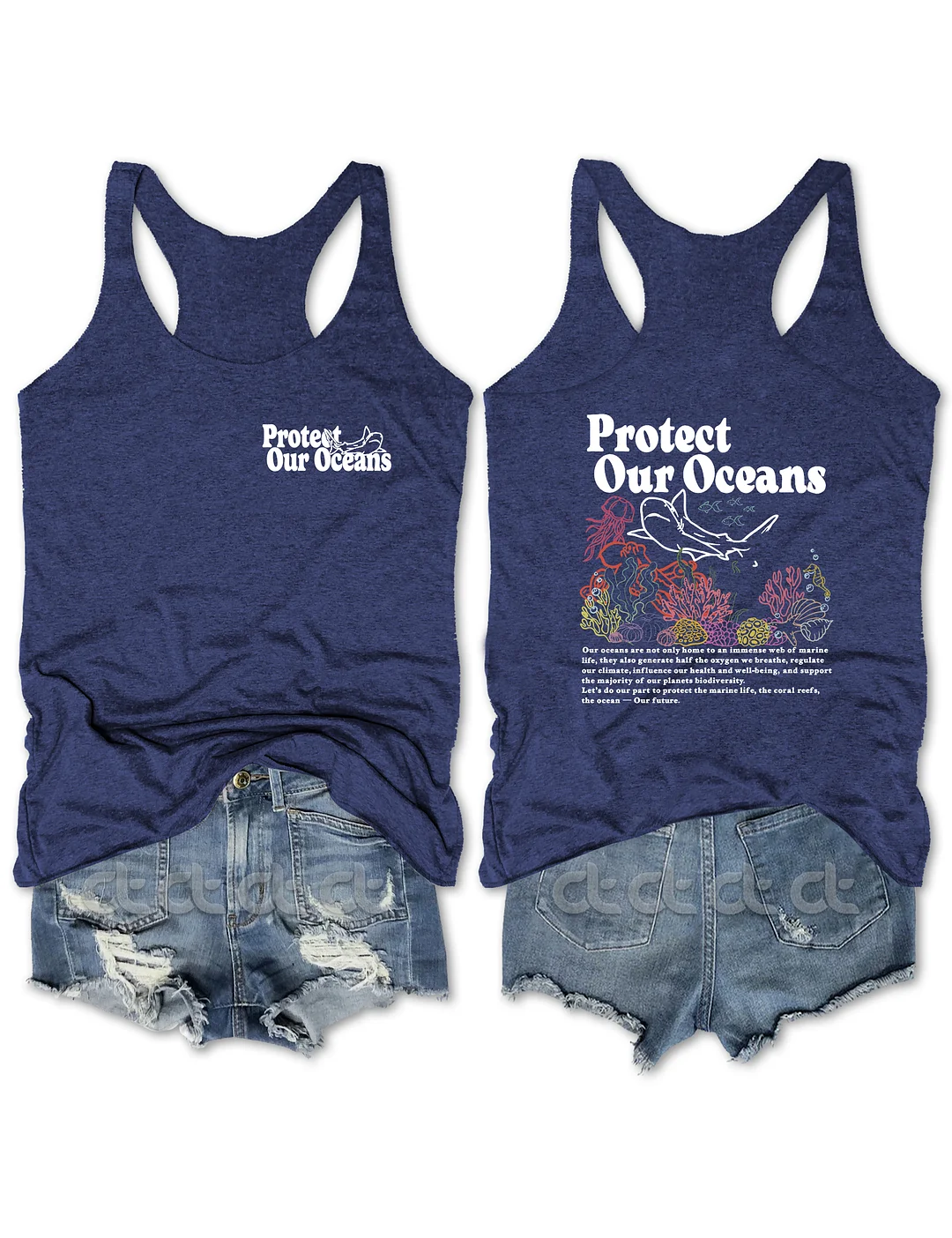 Protect Our Oceans Tank