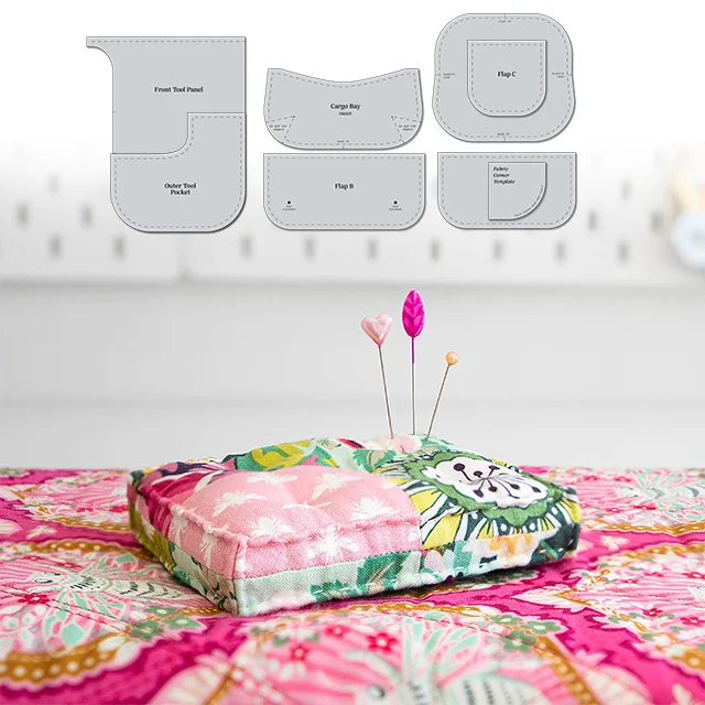 DIY Sewing Machine Organizer Template Set - With Detailed Instructions