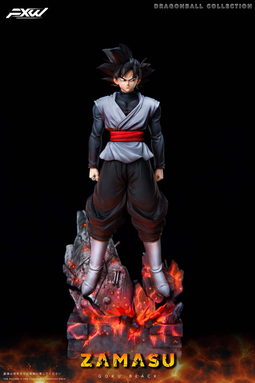 Goku Black Zamasu - Dragon Ball Resin Statue - FXW Studio