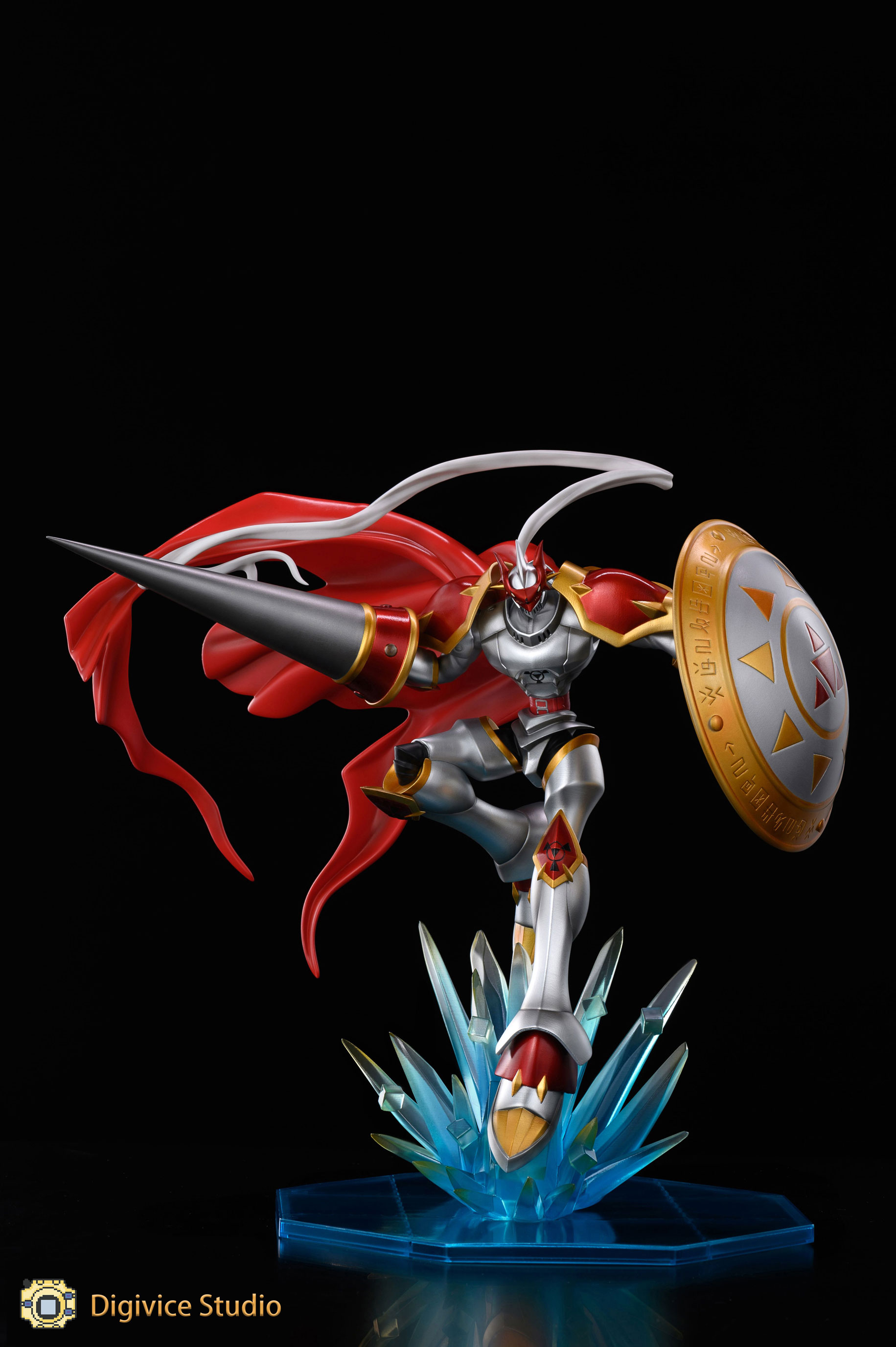 GEM Scale Dukemon: Crimson Mode - Digimon Resin Statue - Digivice ...
