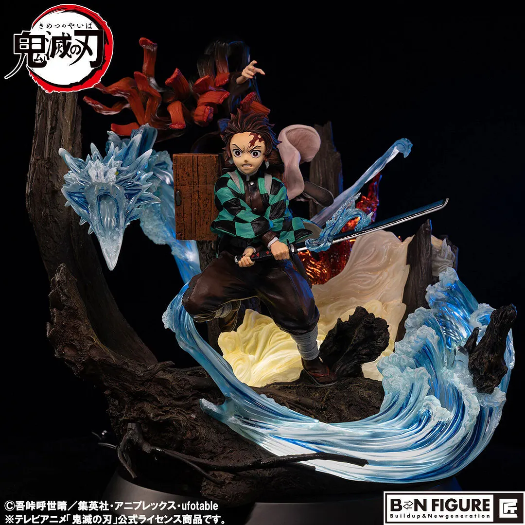 Tanjiro Kamado & Nezuko Kamado with LED - Demon Slayer: Kimetsu no ...
