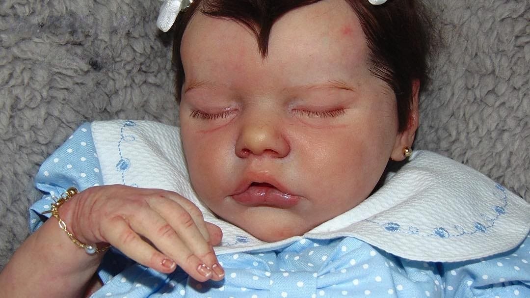 Flexible Solid Platinum Liquid Full Silicone Reborn Doll Baby Girl ...