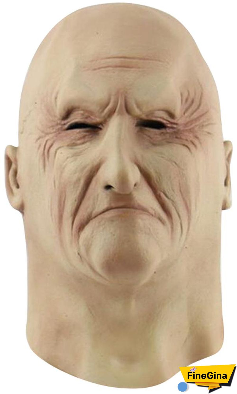 FineGina Halloween Old Man Mask