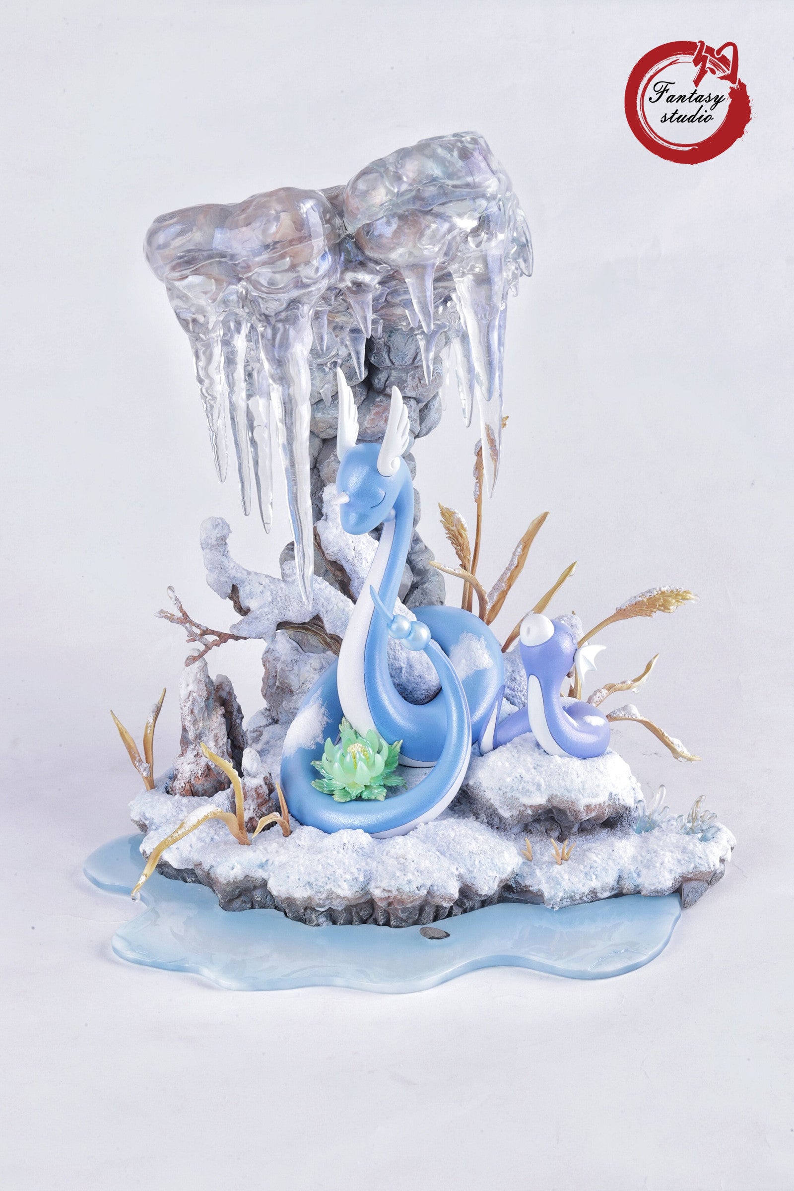 Dragonair & Dratini - Private - Pokemon Resin Statue - Fantasy Studios ...